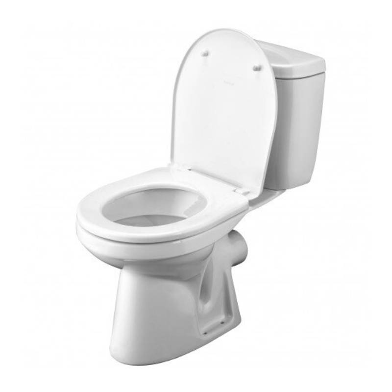 Моноблок задно оттичане и тоалетна седалка дуропласт Enjoy бял ⋆ MASTERHAUS