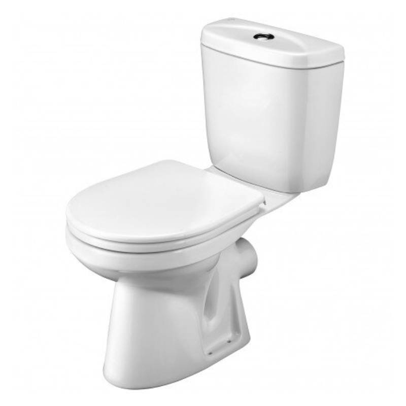 Моноблок задно оттичане и тоалетна седалка дуропласт Enjoy бял ⋆ MASTERHAUS