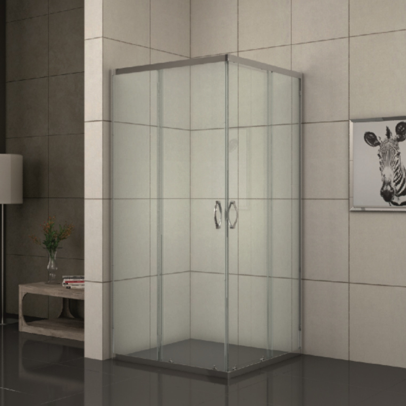 Shower cabin without Shelby shower tray - 90 x 90 cm, square ⋆ MASTERHAUS