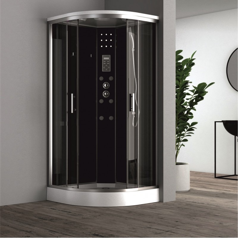 Hydromassage shower cabin Diamond 90 x 90 cm ⋆ MASTERHAUS