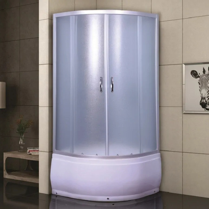 Shower cubicle oval 90x90cm with tray Dolly FS 270 NEW INTER CERAMIC ⋆ ...