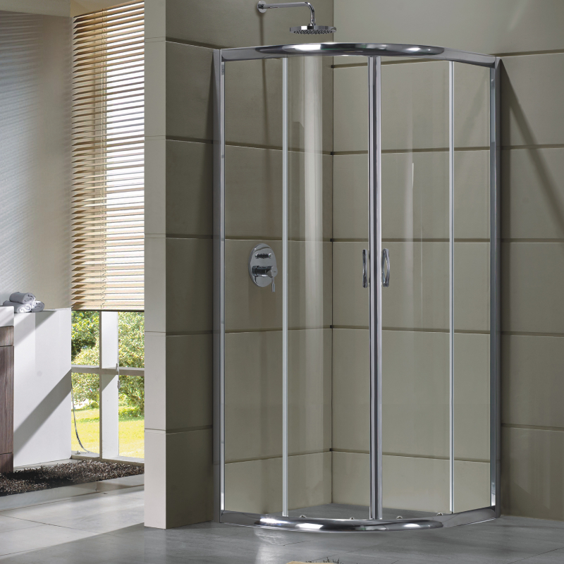 Душ кабина с полиуретанов профил овал 90 х 90см ⋆ MASTERHAUS