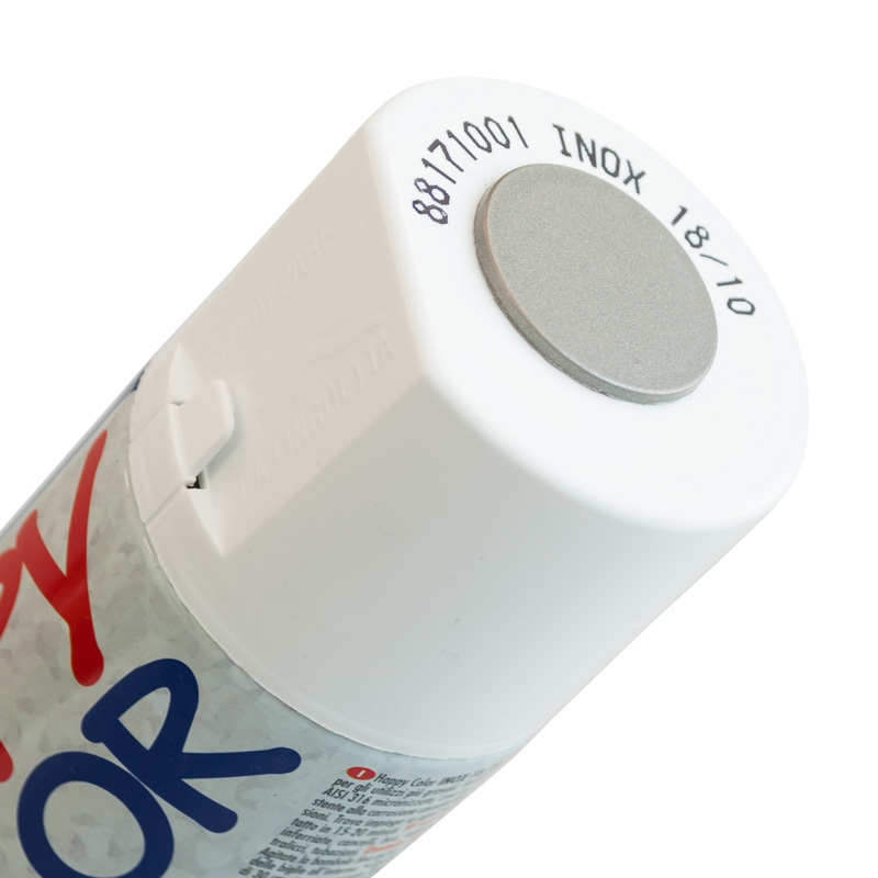 Spray paint with Inox effect HAPPY COLOR ⋆ MASTERHAUS