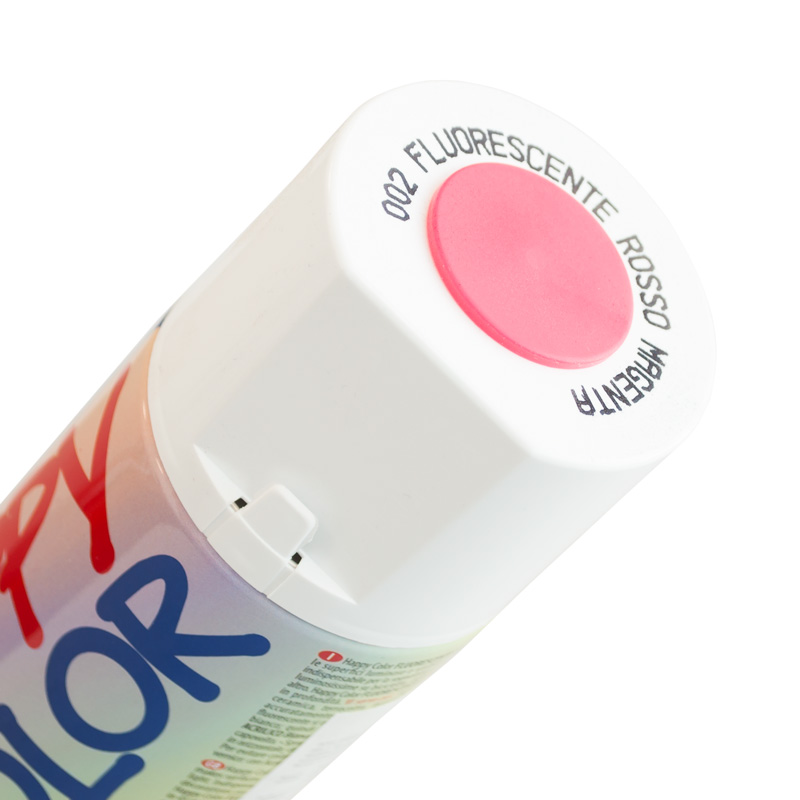 Fluorescent acrylic spray Red HAPPY COLOR ⋆ MASTERHAUS