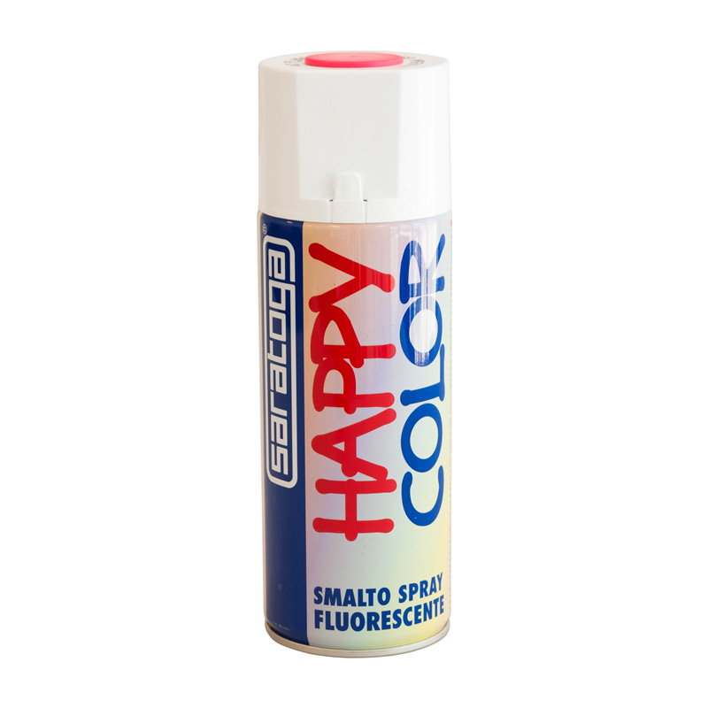 Fluorescent acrylic spray Red HAPPY COLOR ⋆ MASTERHAUS