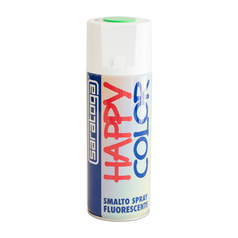 Fluorescent acrylic spray Green HAPPY COLOR ⋆ MASTERHAUS