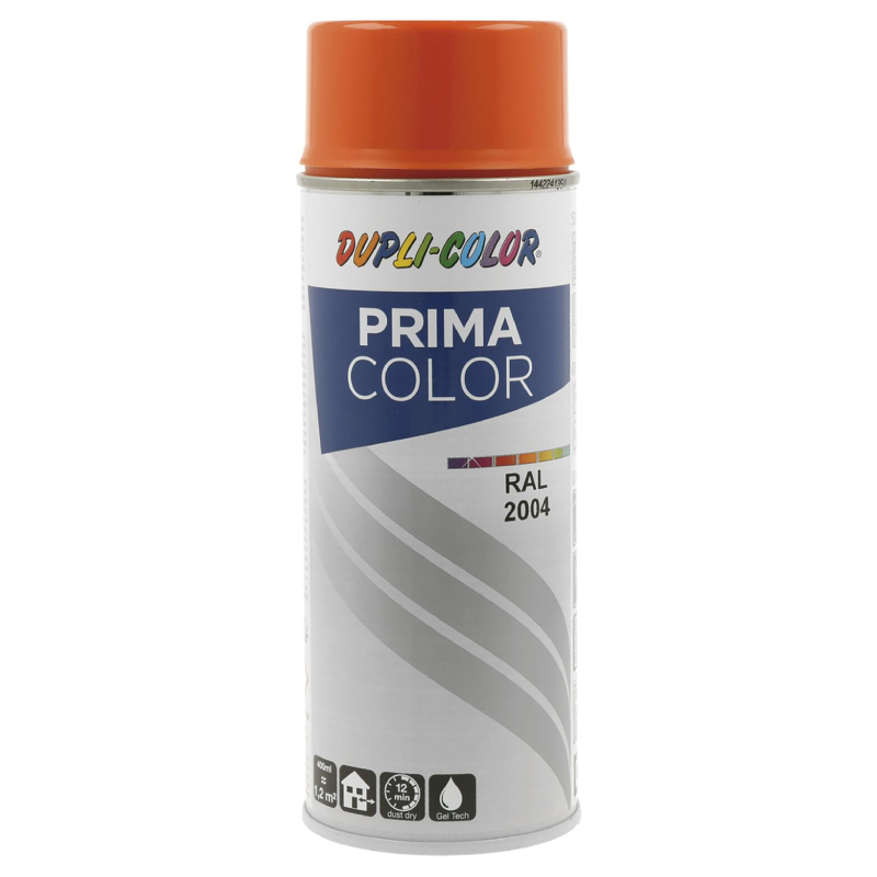 Spray paint spray paint Prima Color 400ml RAL 2004 orange ⋆ MASTERHAUS