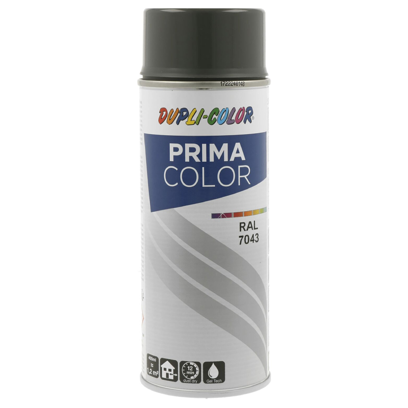Spray paint spray paint Prima Color 400ml RAL 7043 traffic gray ⋆ ...