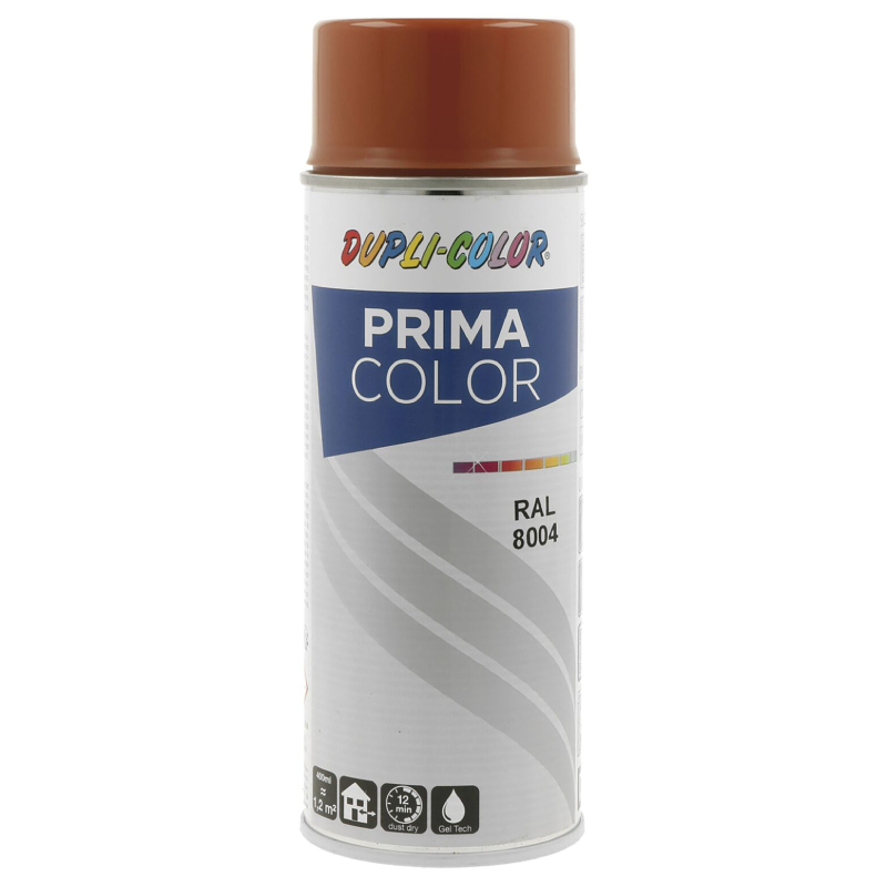Spray paint spray paint Prima Color 400ml RAL 8004 copper brown ⋆ ...