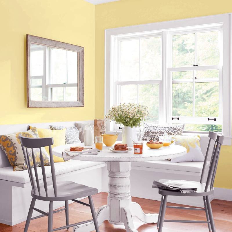 DEKORATOR Цветен латекс Мат Свежа фрезия 2.5л Color Weekend Deep Matt ...