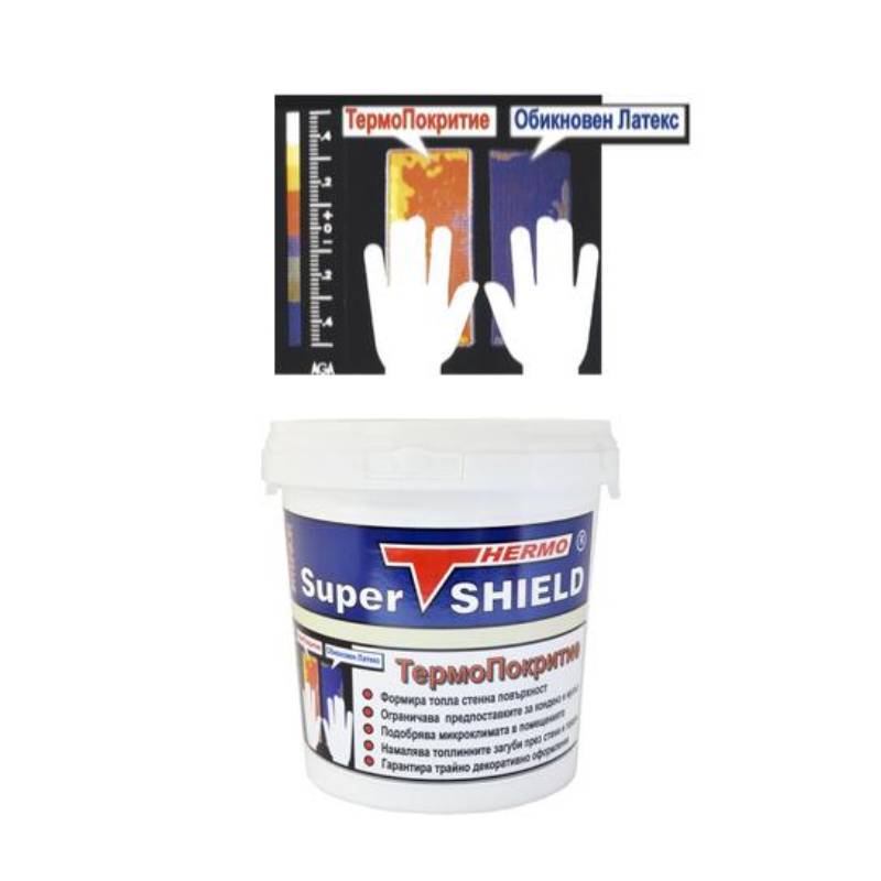 Thermal insulation paint 1l Super Thermoshield Interior ⋆ MASTERHAUS