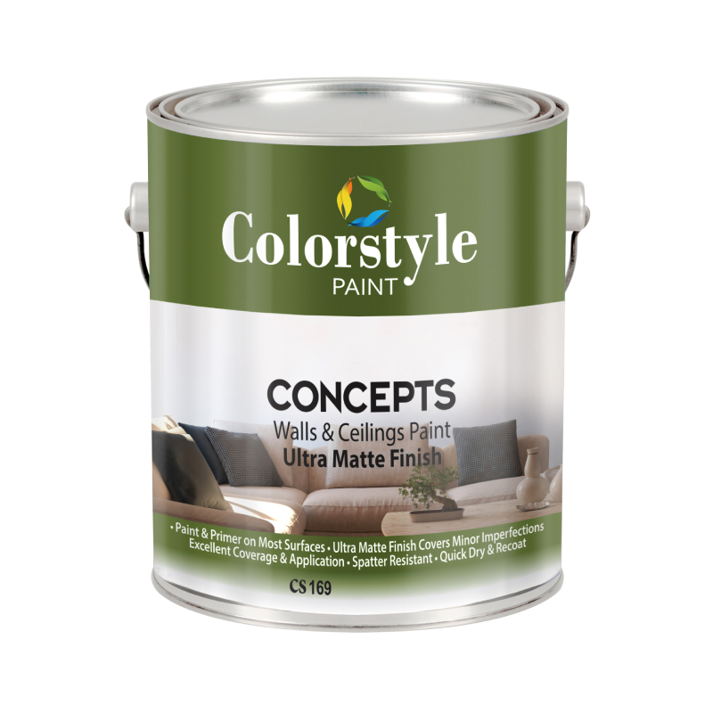 Interior paint ultra matte 911ml CS169 Concepts ultra matte base W4 ...