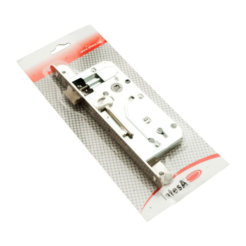 Ordinary door lock 90mm, nickel ⋆ MASTERHAUS