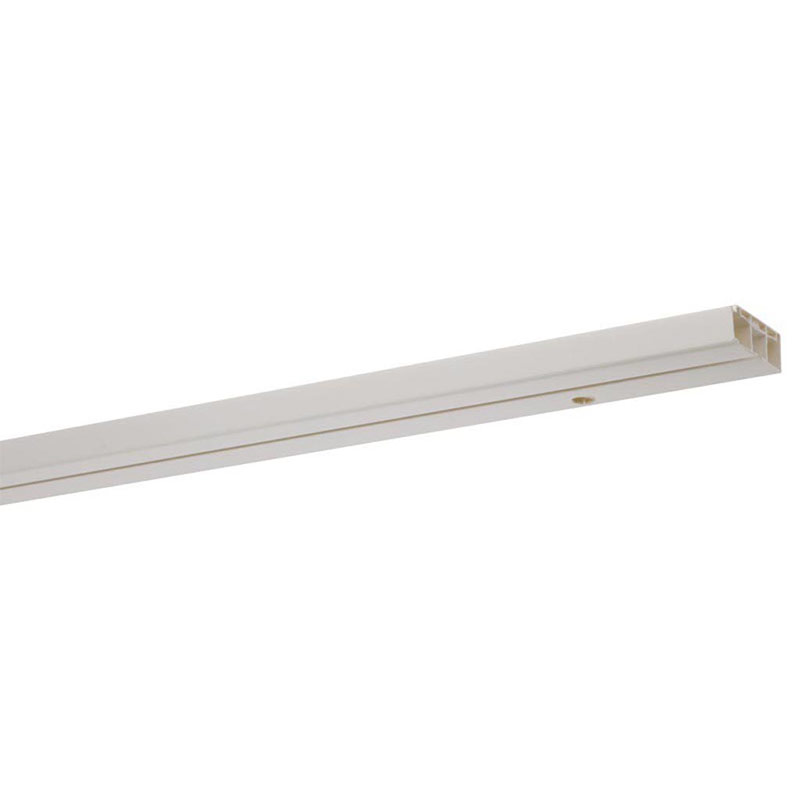 Single-channel plastic cornice, cornice rail 300 cm ⋆ MASTERHAUS