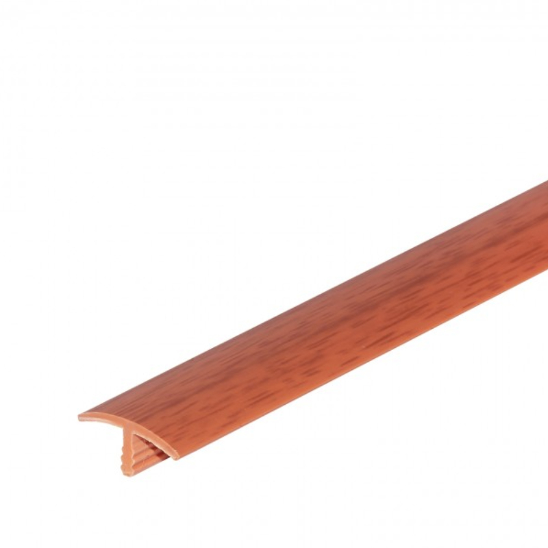 PVC-Profil für T-förmigen Übergang 17 mm Walnuss 275 cm 2445114 CEZAR ⋆ MASTERHAUS