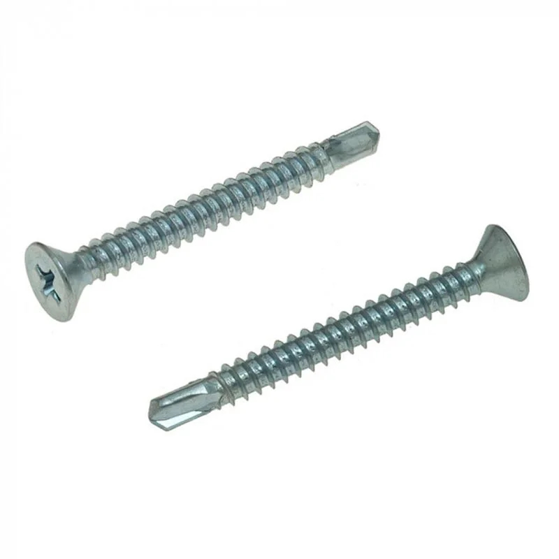 Self-tapping screw for metal 4.2 x 25mm with milling head and cross ...