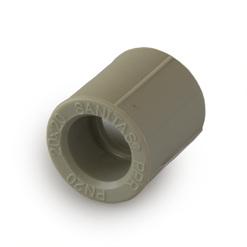 Polypropylene coupling ф20мм х 20мм ⋆ MASTERHAUS