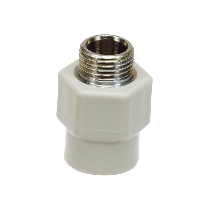 Polypropylene transition external brass thread ф25mm x 1/2" ⋆ MASTERHAUS