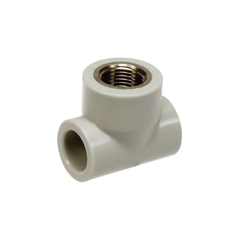 Polypropylene tee with internal brass thread ф20mm x 1/2" x 20mm ⋆ ...