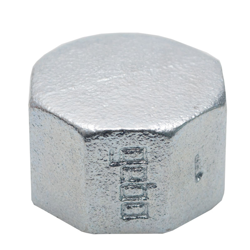 Galvanized pipe cap 1" ⋆ MASTERHAUS