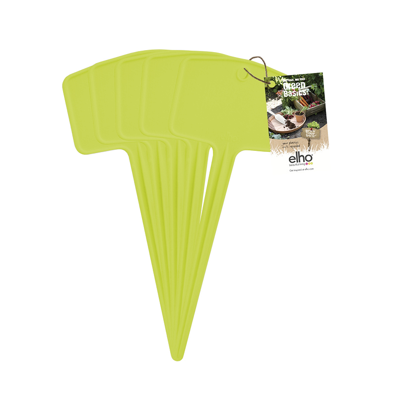 Labels for plants ELHO set S 5 pcs. lime ⋆ MASTERHAUS
