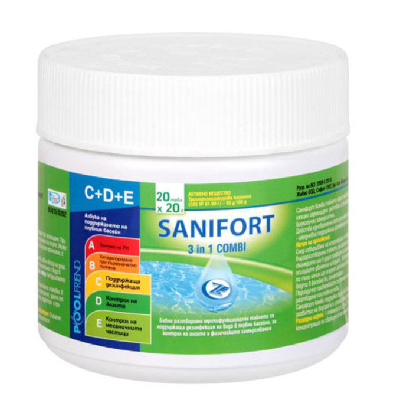 Pool tablets 20g 20pcs Combi mini POOL FRIEND ⋆ MASTERHAUS