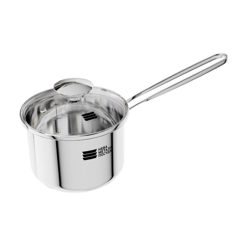 Касерола за индукционен котлон 0.8л неръждаема стомана 10.5см Престо ...
