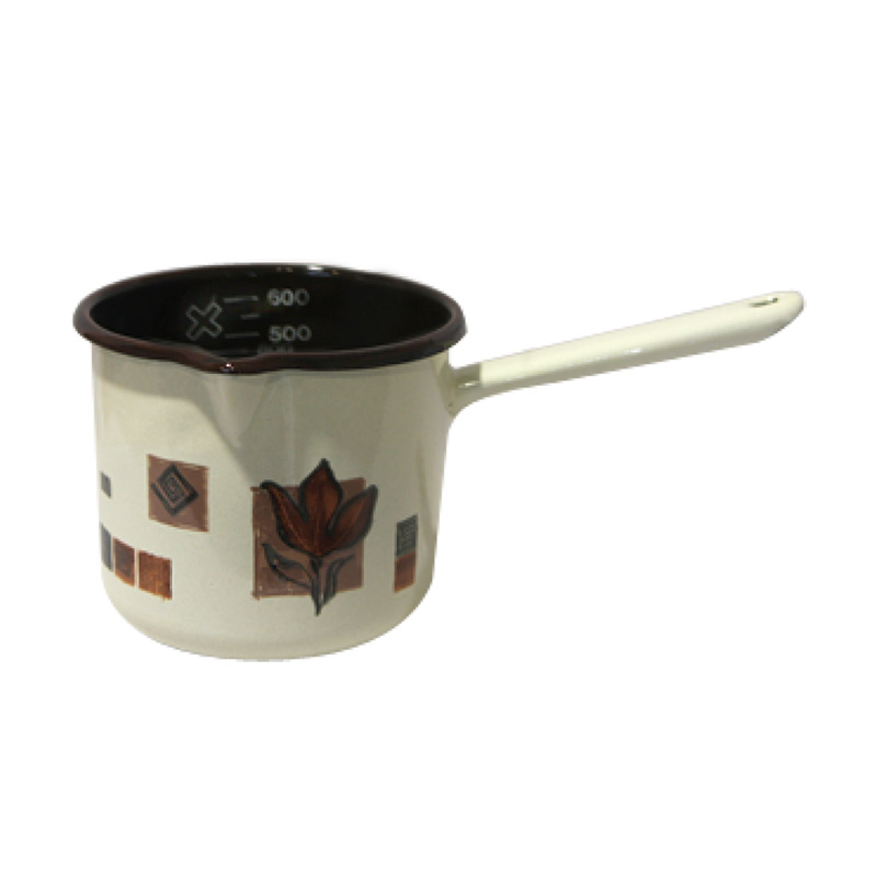 Емайлирано джезве 600мл 10см разграфено Rustika ⋆ MASTERHAUS