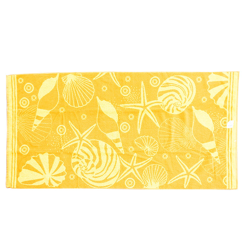 Beach towel, towel 70 x 140 cm, 400 g/m2, 100% cotton Coral YB 24 BG ⋆ ...