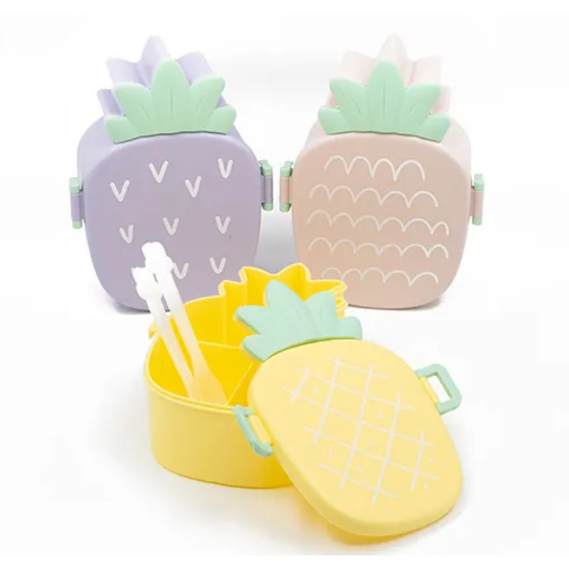 Food storage box Pineapple I02-19180/1 ⋆ MASTERHAUS