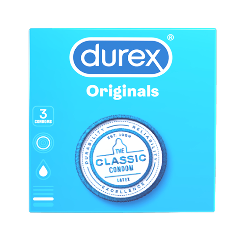 Презервативи Durex Classic 3'S 3бр. ⋆ MASTERHAUS