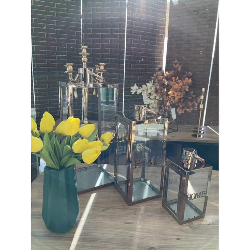 Ceramic vase 20cm ribbed 011329 ⋆ MASTERHAUS