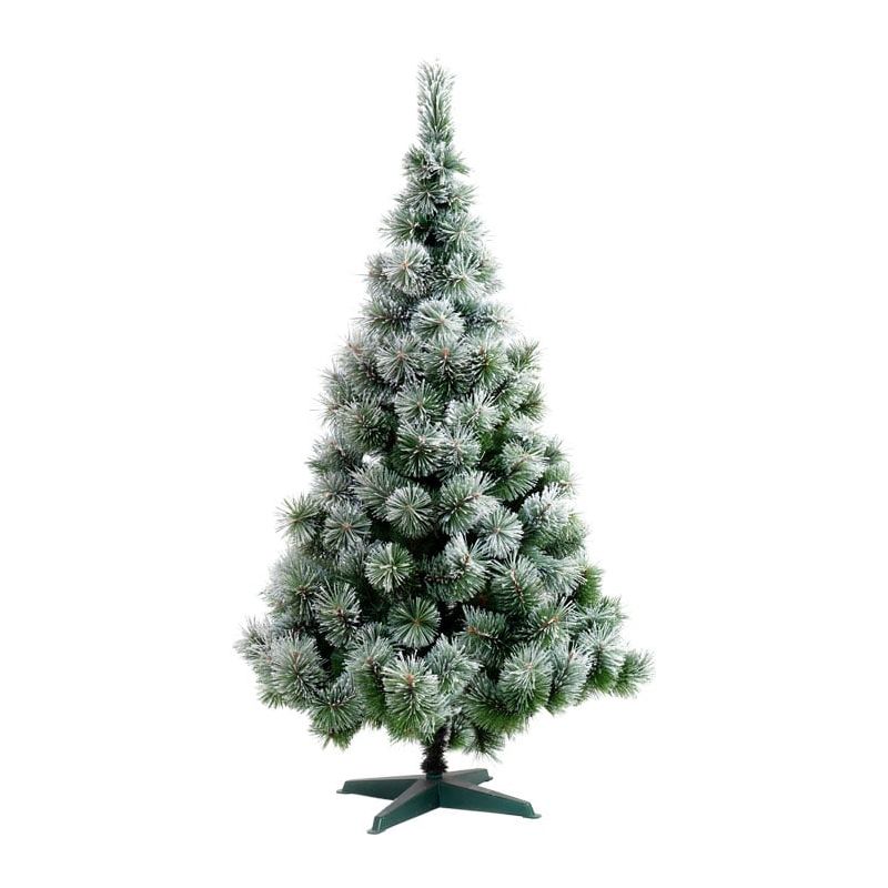 Artificial Christmas tree 120 cm veined frosted tips ⋆ MASTERHAUS