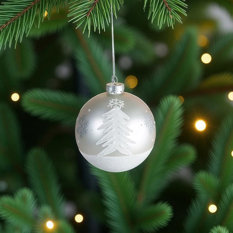 Christmas ball 8cm tree 29032313 ⋆ MASTERHAUS