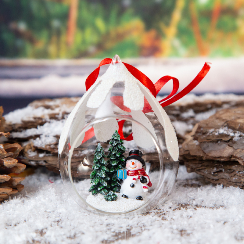 Christmas decoration 10x6.5x7.5cm Deer, Santa Claus, Bears/Christmas ...