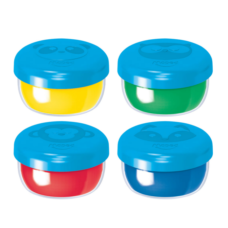 Finger painting game 4 colors x 80ml Early age C3 9812510 B-MAX ⋆ ...