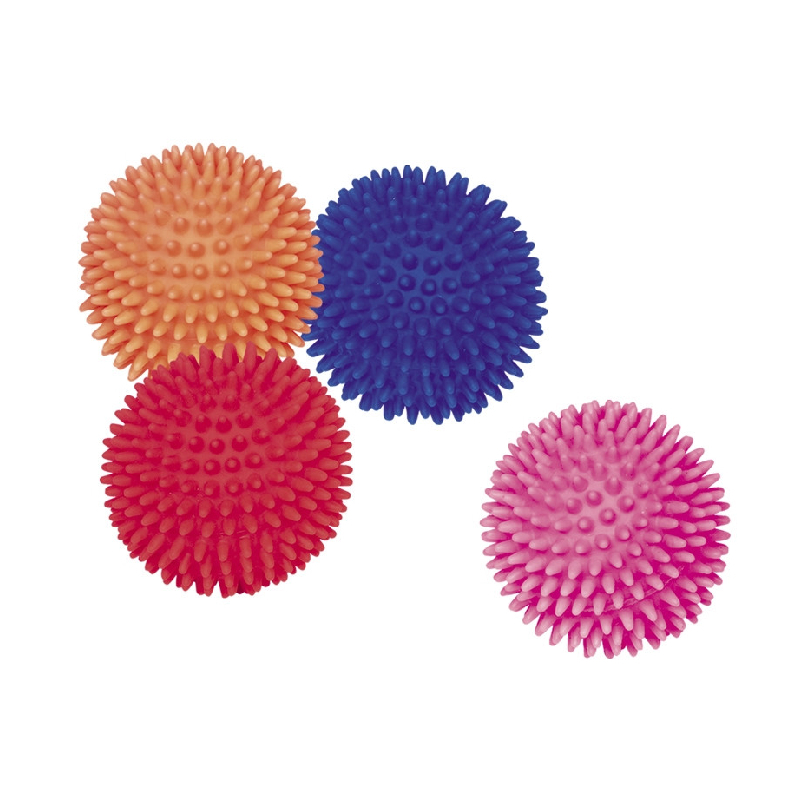 Dog toy ball vinyl hedgehog 4 colors Ø9.5cm 61204 NOBBY ⋆ MASTERHAUS