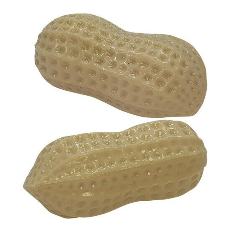 Peanut Dog Toy TPR Rubber with Peanut Scent 11cm 51995 ⋆ MASTERHAUS