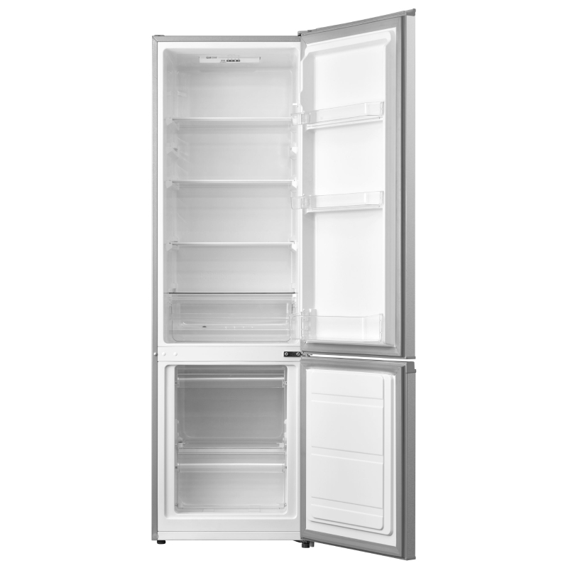 Refrigerator with freezer 197/65l 177×55×57cm gray ARD-348RNIX ARIELLI ...