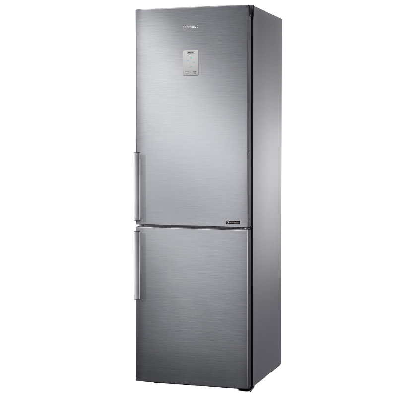 Refrigerator with freezer Total NoFrost display 230/114l inox ...
