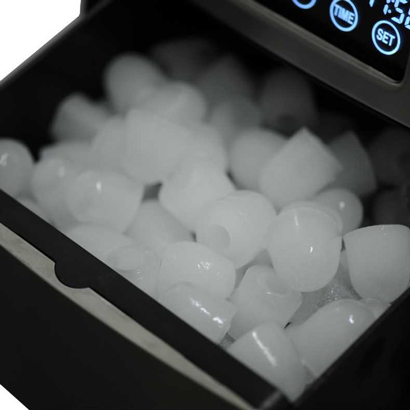 Ice generator FCM-15TD, 150W, 10 kg ice / 24 hours, stainless steel ...