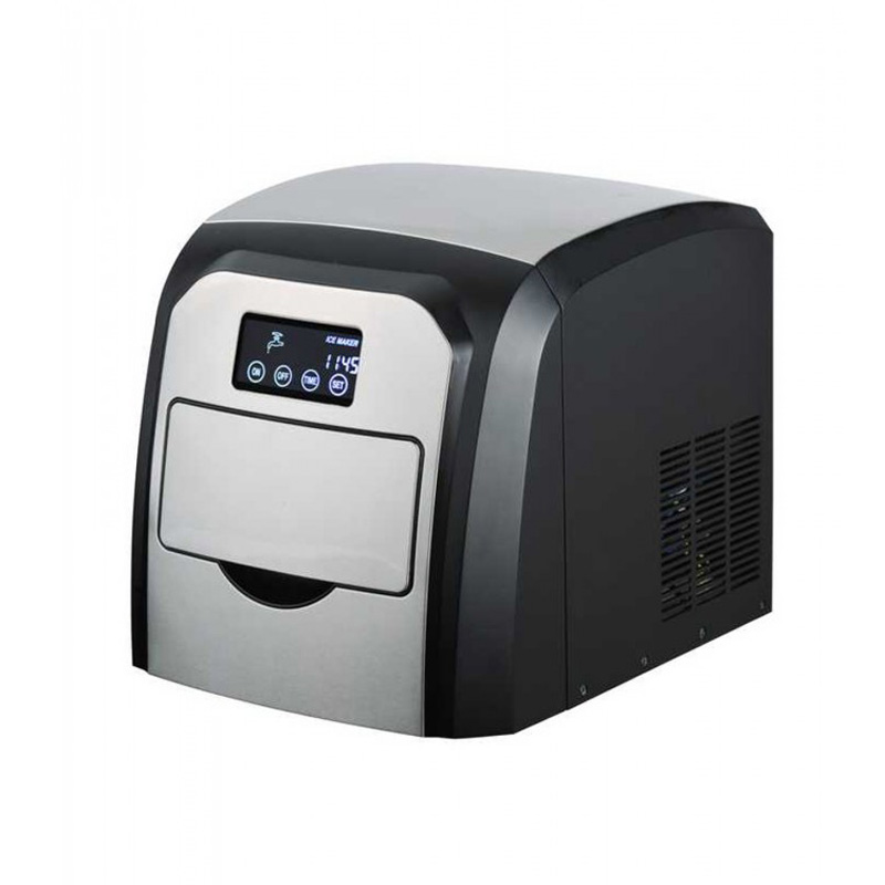 Ice generator FCM-15TD, 150W, 10 kg ice / 24 hours, stainless steel ...