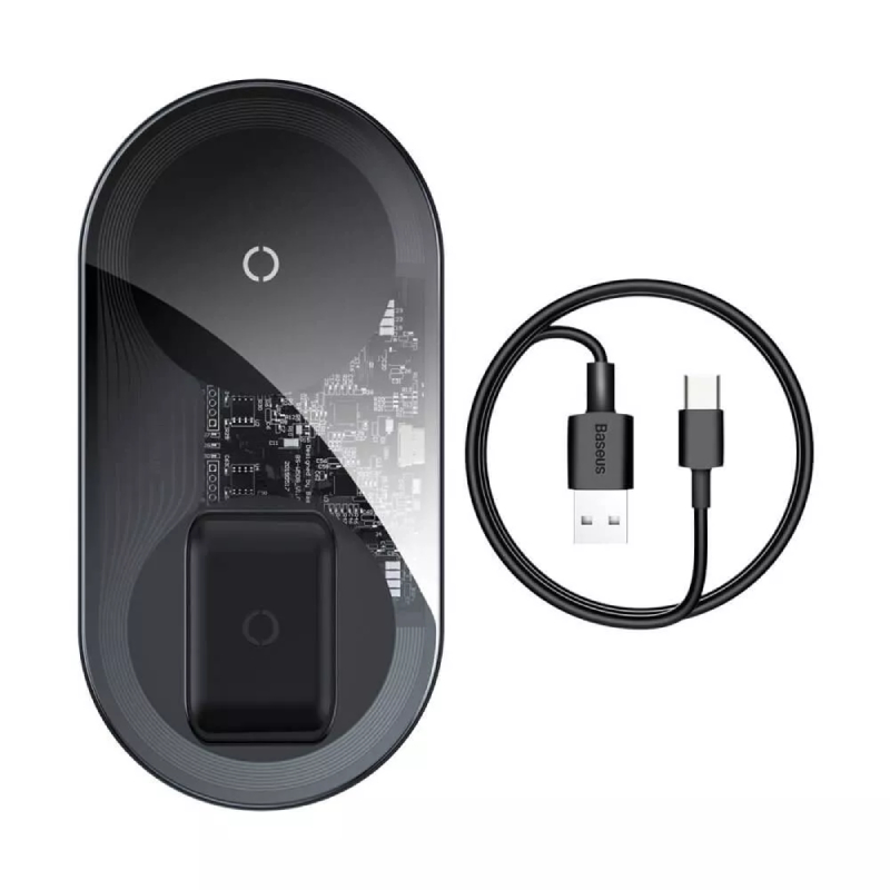 Безжично зарядно за телефон Magnetic CX11 - 15W Qi USB-C PD3.0/PD2.0 ...