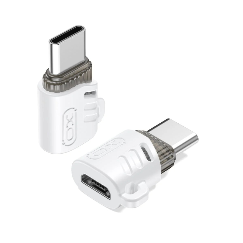 Micro USB to USB-C adapter white, XO ⋆ MASTERHAUS