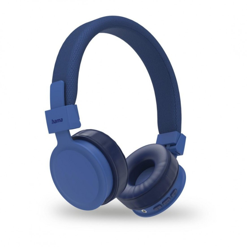 Wireless headphones with microphone BT5.3 15h blue, FREEDOM LIT II HAMA ...