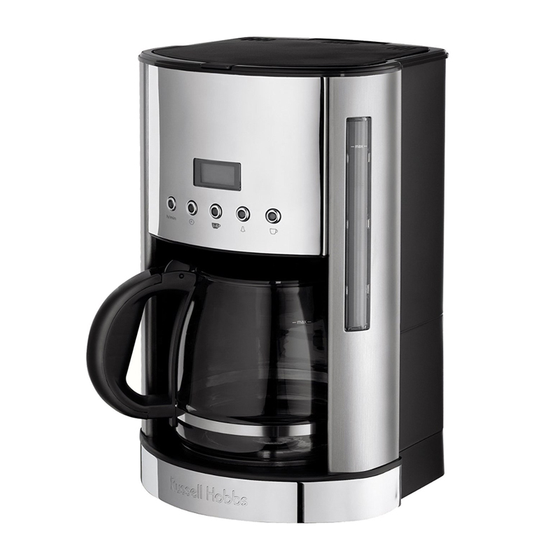 Deluxe filter coffee machine with illuminated tank and buttons, 24-hour ...