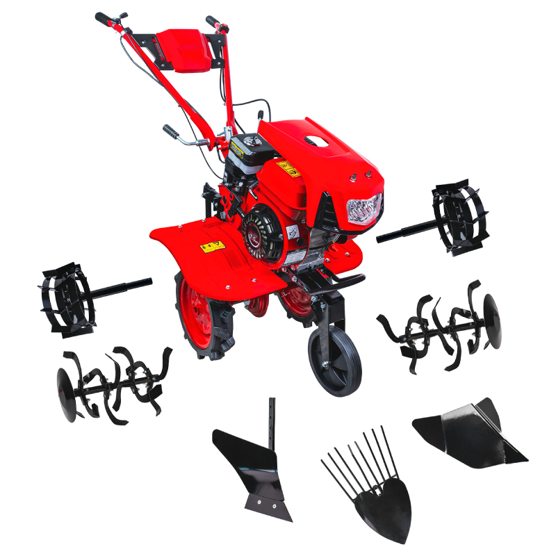 Мотофреза безремъчна с фар 5.2kW (7к.с.) RD-WT15 RAIDER ⋆ MASTERHAUS