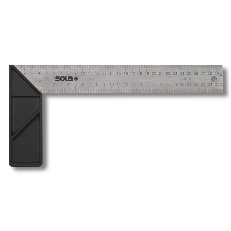 Right angle SRK 300 - 300 mm, stainless steel ⋆ MASTERHAUS