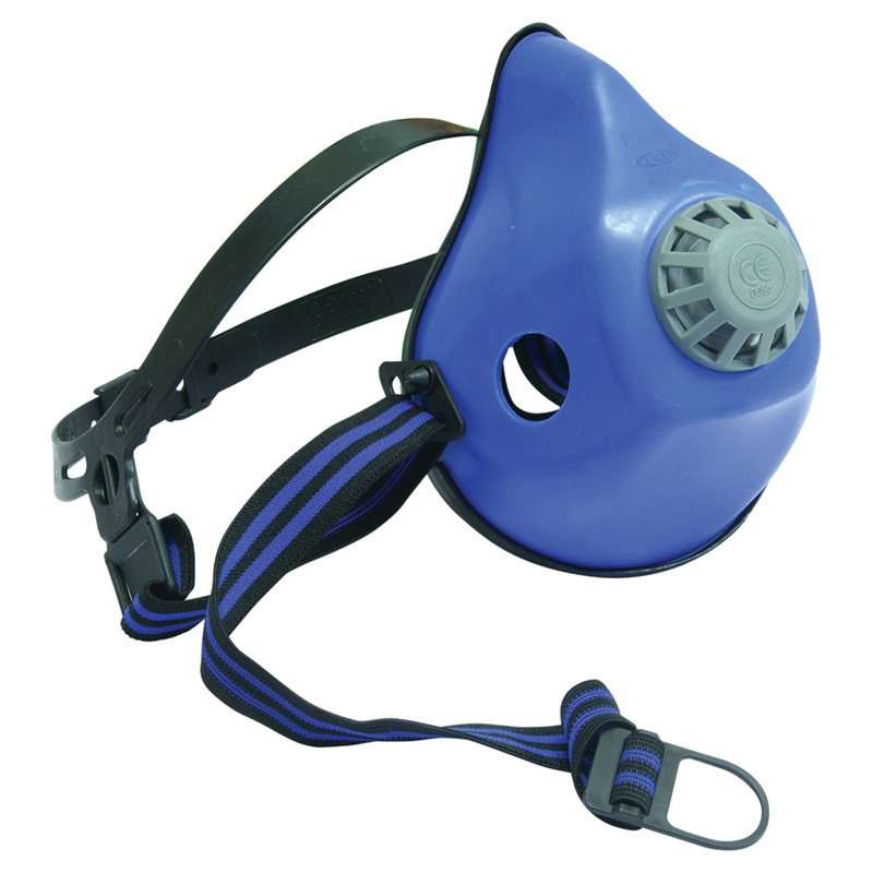 Half mask with 2 JSP Midimask filter sockets ⋆ MASTERHAUS