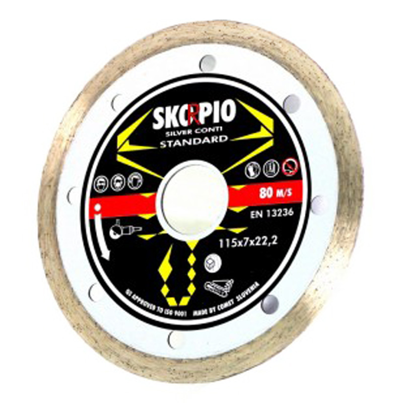 Diamond disk for granite 250 x 25.4 mm SKORPIO SILVER CONTI SWATYCOMET ...